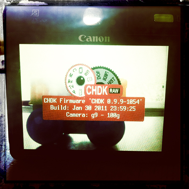 CHDK in space :) | HAPPy Capsule